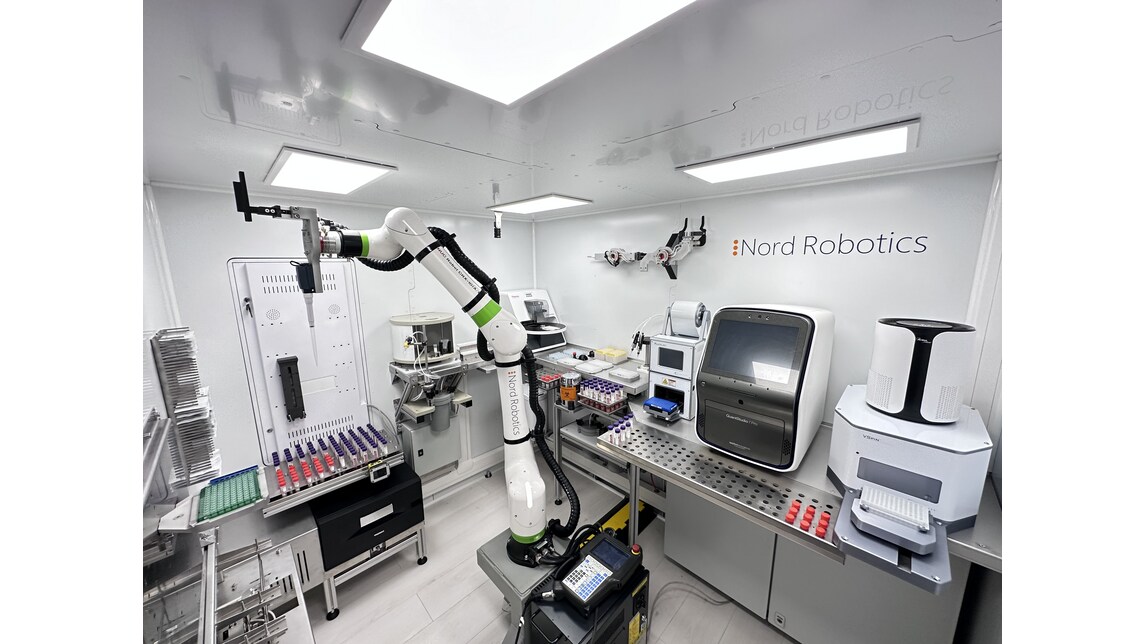 HANNOVER MESSE Produkt 2024: Robomed - Autonomous robotic laboratory ...