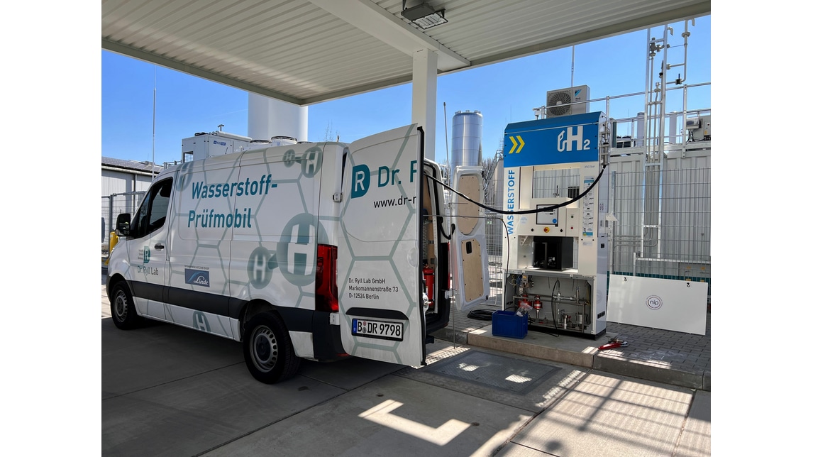 HANNOVER MESSE Produkt 2025: Mobile H2-Qualitätsüberwachung (Dr. Ryll Lab)