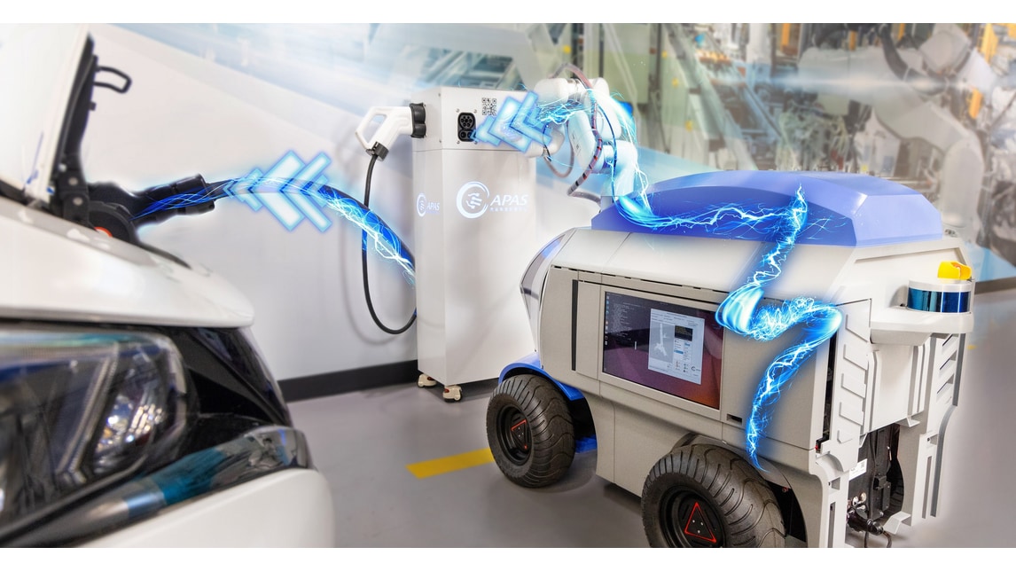 HANNOVER MESSE Product 2025: Smart Autonomous EV Charging Robot (Hong ...
