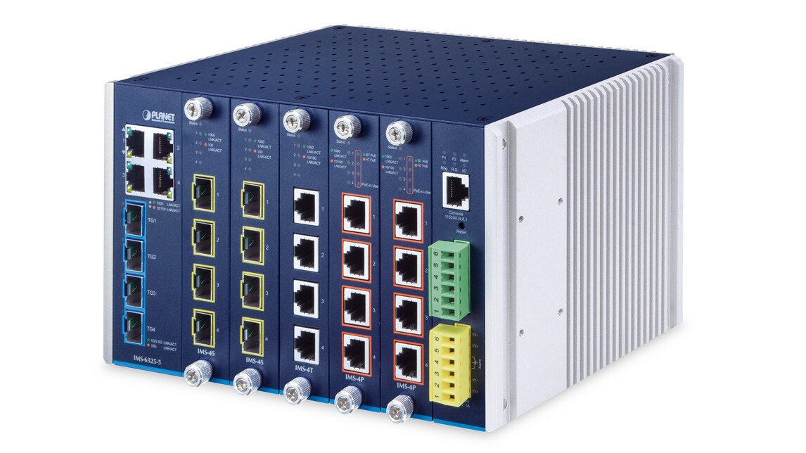 HANNOVER MESSE Produkt 2025: Modular-based Ethernet Chassis Switch ...