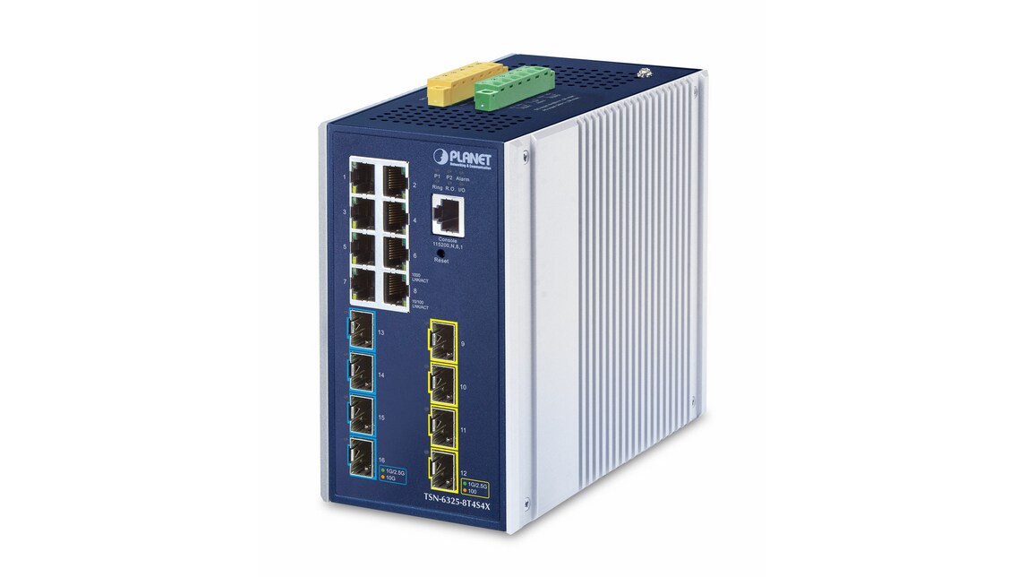 HANNOVER MESSE Product 2025: L3 10G SFP+ Managed TSN Ethernet Switch ...