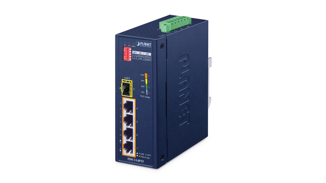 HANNOVER MESSE Product 2025: Industrial PoE+ Ethernet Switch (Planet ...