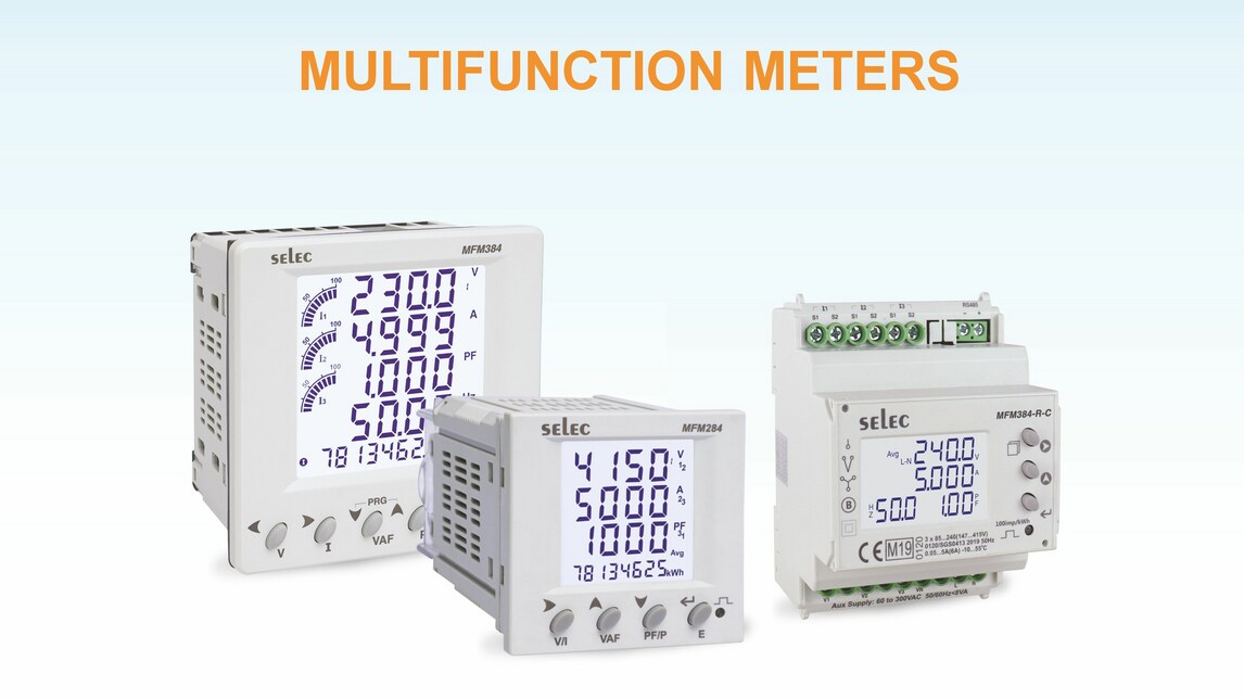 HANNOVER MESSE Product 2025: Multifunction Meters (Selec Controls)