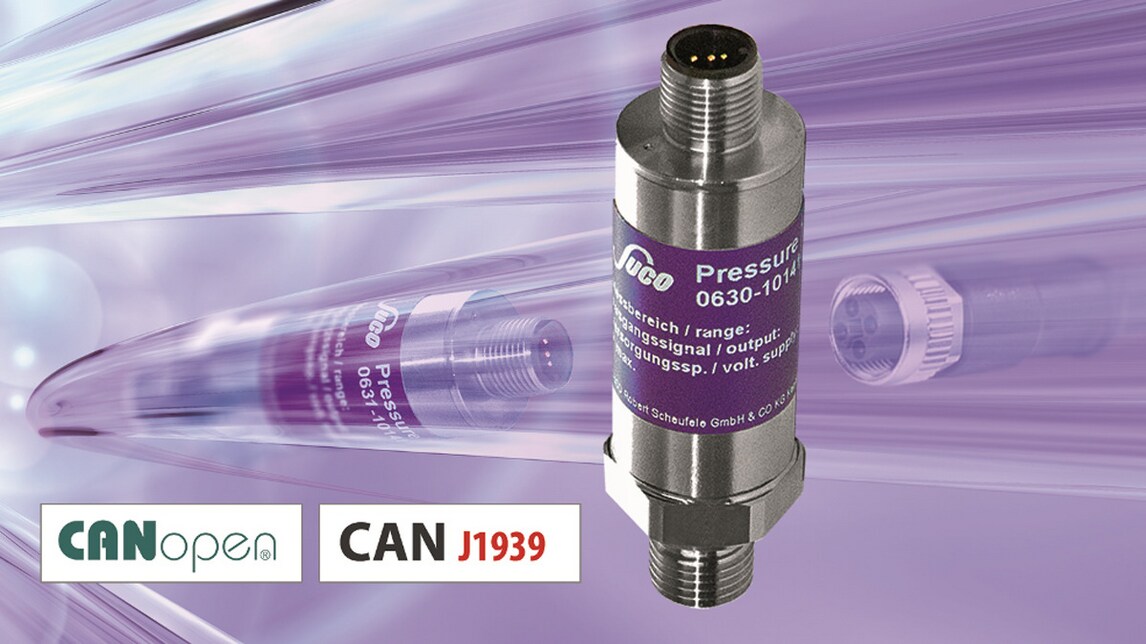 HANNOVER MESSE Product 2025: CAN BUS Pressure Transmitter (SUCO Robert ...