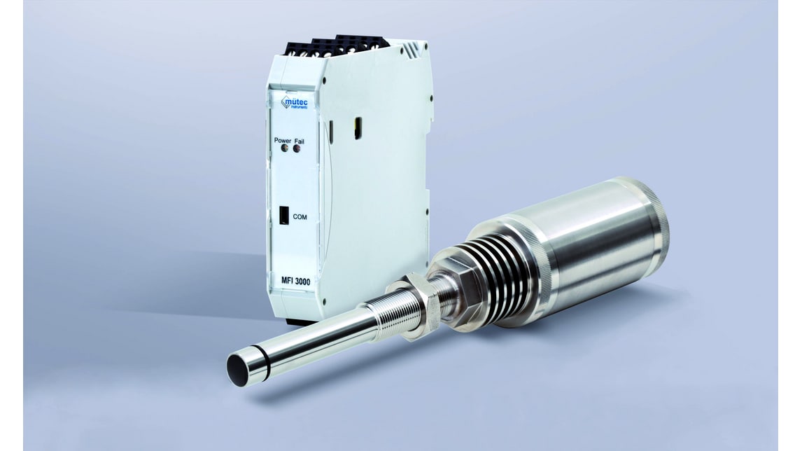 HANNOVER MESSE Product 2025: Flow measurement MF 3000 for solids (FineTek)
