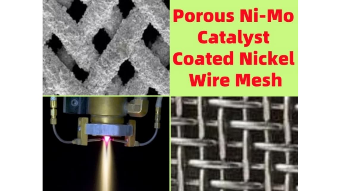 HANNOVER MESSE Product 2025: Raney Nickel Ni-Mo Plasma Sprayed Mesh ...