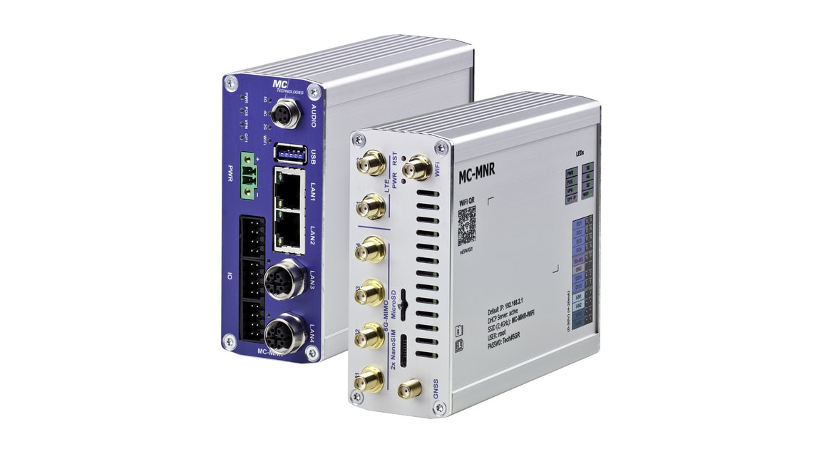 HANNOVER MESSE Produkt 2025: 5G-Industrie-Router (MC Technologies)