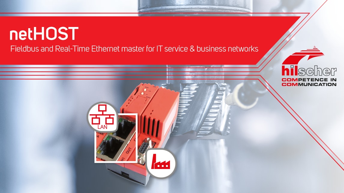 HANNOVER MESSE Product 2025: netHOST (Hilscher Systemautomation)