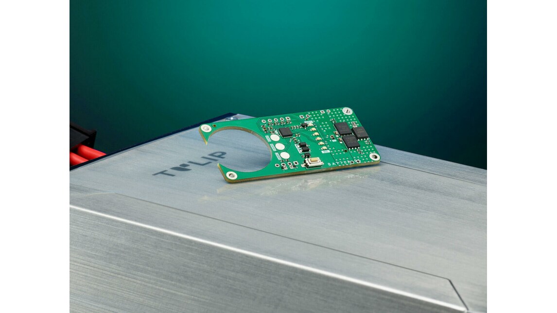 HANNOVER MESSE Product 2025: Custom smart batteries (Tulip Tech Group)