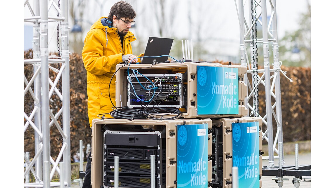 Hannover Messe Product 2025 Modular 5g Nomadic Node Fraunhofer
