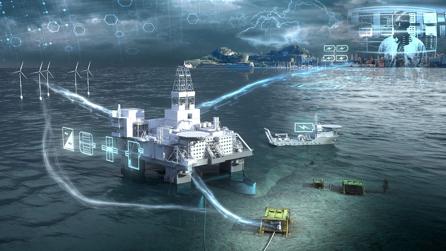 Energy Solutions: BlueVault ensures energy supply on oil rigs